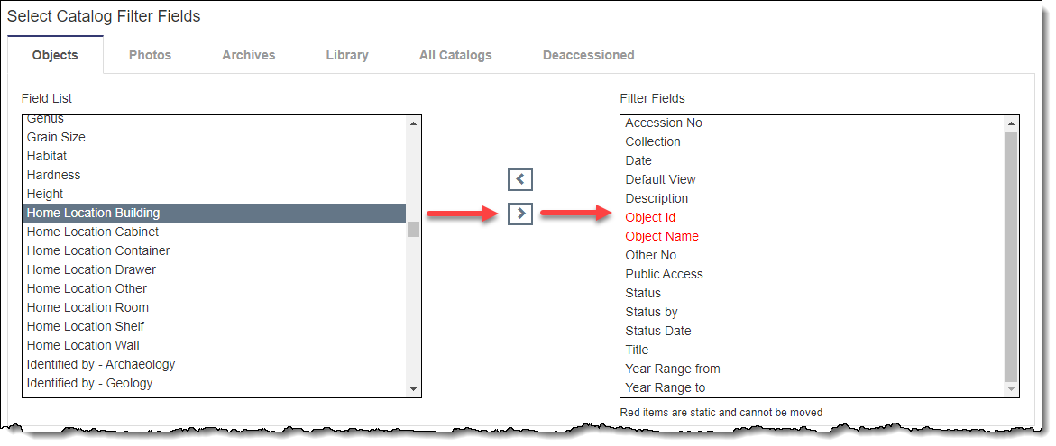 How can I customize the fields in my filters and search results ...